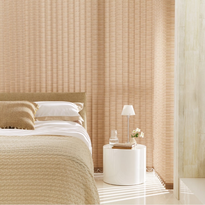 Carnival Nougat Vertical Blind Replacement Slats | Blinds Direct