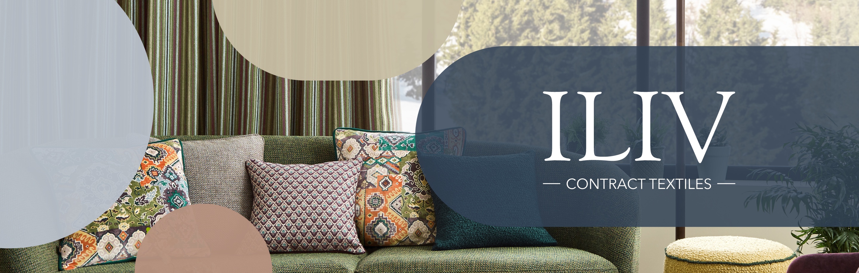 Napoli Sea Green Cushion | Blinds Direct