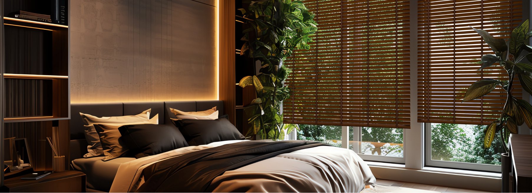 Opulence Bamboo Flax Wooden Venetian Blind | Blinds Direct