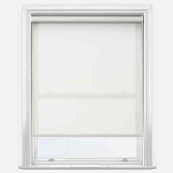 Deluxe Plain Pale Ecru Roller Blind | Blinds Direct Ireland