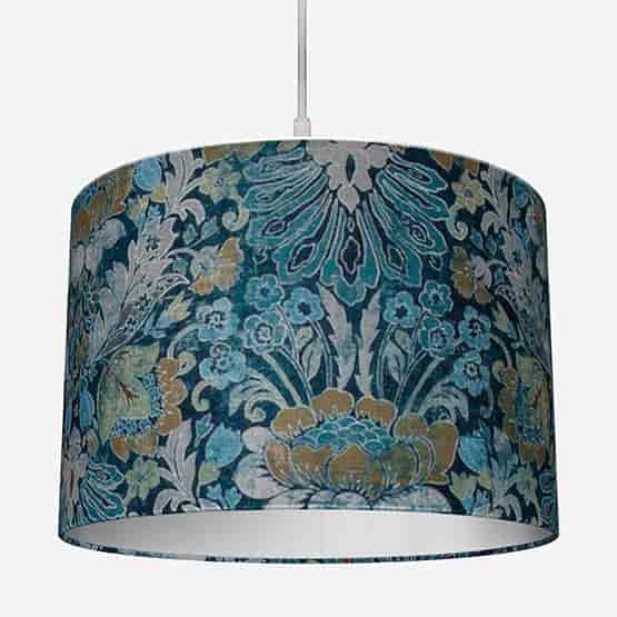 Ashbourne Teal Easy Fit Lamp Shade | Wilsons Blinds