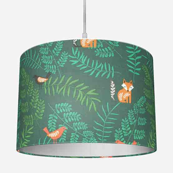 Fern Forest Jade Easy Fit Lamp Shade | Wilsons Blinds