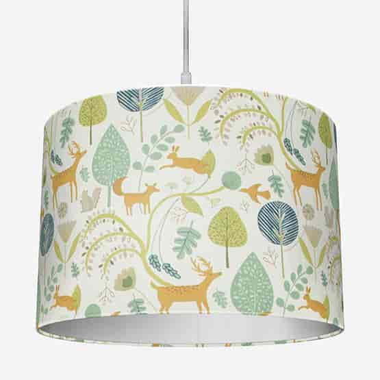 Scandi Woodland Jade Lamp Shade | Blinds Direct Ireland