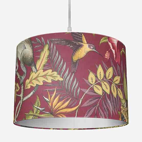 Rainforest Cranberry Lamp Shade | Wilsons Blinds