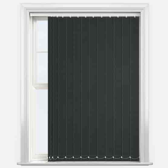 Windrush Black Vertical Replacement Slats | Vertical Blinds Direct