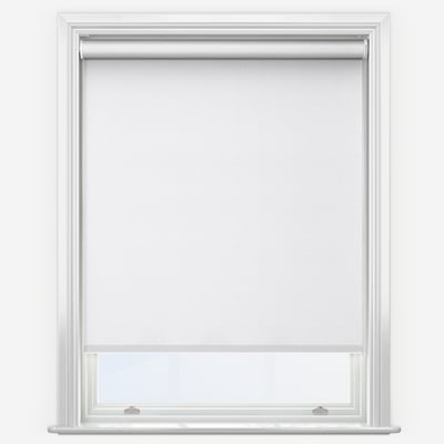 white roller blinds