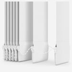 AquaLuxe White Vertical Blind | Blinds Direct