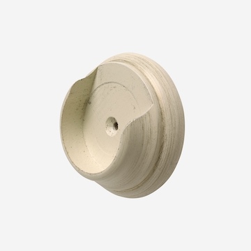 Recess Bracket for 55mm Modern Country Brushed Cream Curtain Pole ...