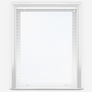 Clara White Aluminium Venetian Blind | Wilsons Blinds