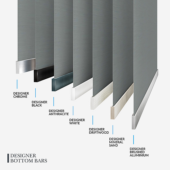 Plaza Graphite & Cream Double Roller Blind | Blinds Direct