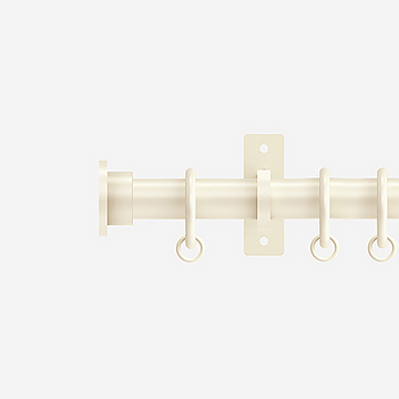 25mm Arc Linen Disc Curtain Pole | Poles Direct