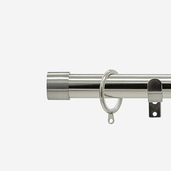 35mm Allure Classic Stainless Steel End Cap Finial Curtain Pole ...