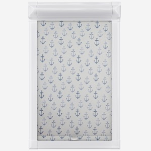 Sailor Indigo Perfect Fit Roller Blind | Blinds Direct Ireland