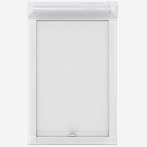Banlight Duo FR Bright White Perfect Fit Roller Blind | Blinds Direct ...