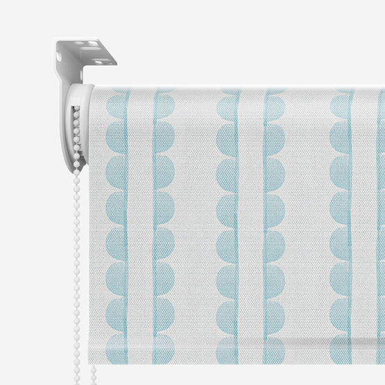 Sonova Studio Al Fresco Cloudy Blue Roller Blind | Blinds Direct