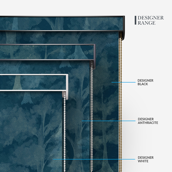 Sonova Studio Evergreen Azure Roller Blind | Blinds Direct
