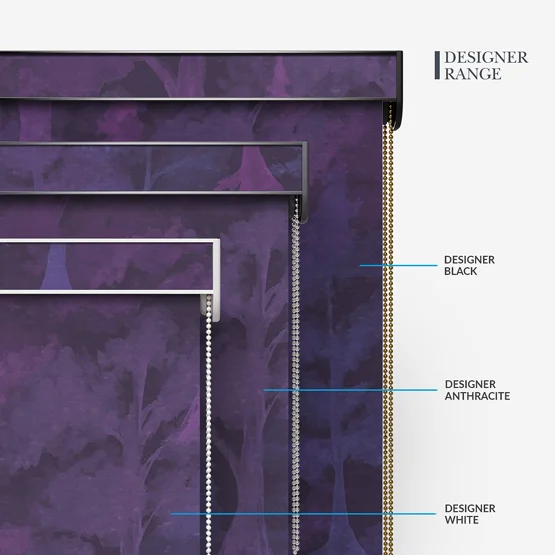 Sonova Studio Evergreen Twilight Purple Roller Blind | Blinds Direct
