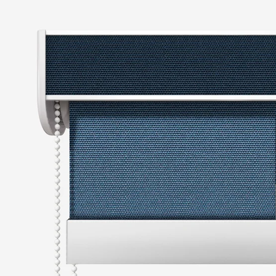 Deluxe Plain Azure Roller Blind | Blinds Direct