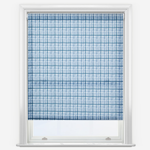 Gingham Marine Roller Blind | Roller Blinds Direct