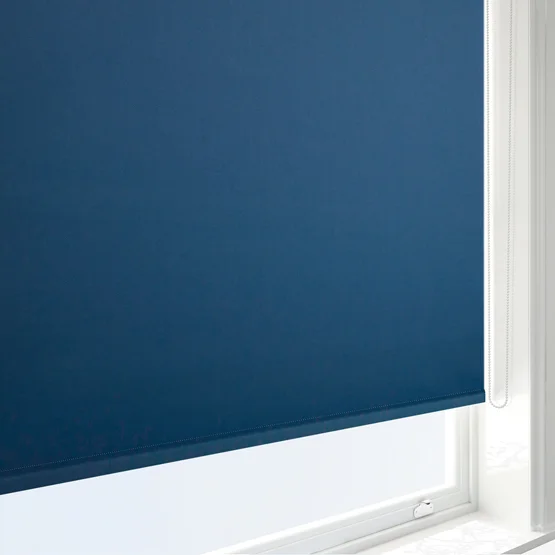 Spectrum Blackout Blue Roller Blind | Blinds Direct