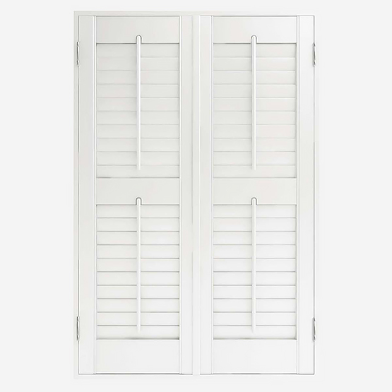 WoodLux Silk White Shutter | Blinds Direct