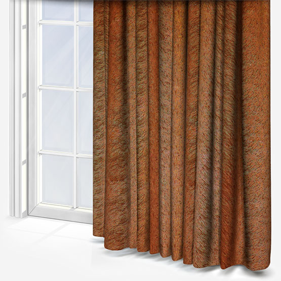KAI Allegra Rust Curtain | Blinds Direct