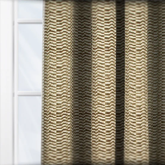 KAI Ren Olive Curtain | Blinds Direct