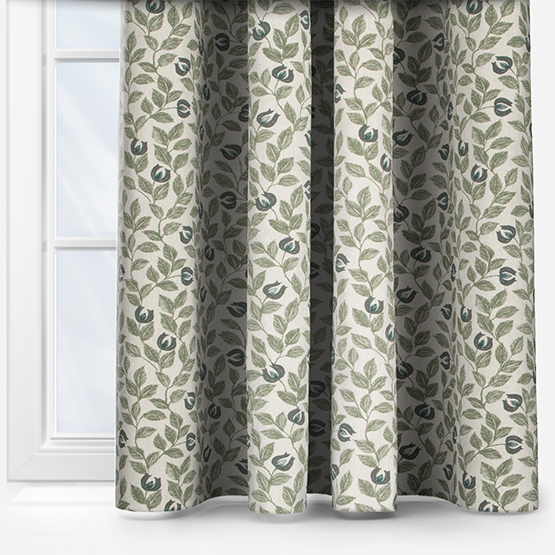 Adeline Moss Curtain | Blinds Direct