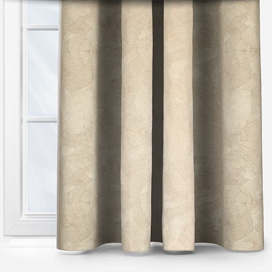 Casamance Cleo Sable Curtain | Blinds Direct