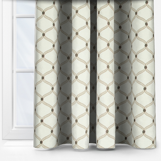 Frome Mocha Curtain | Blinds Direct