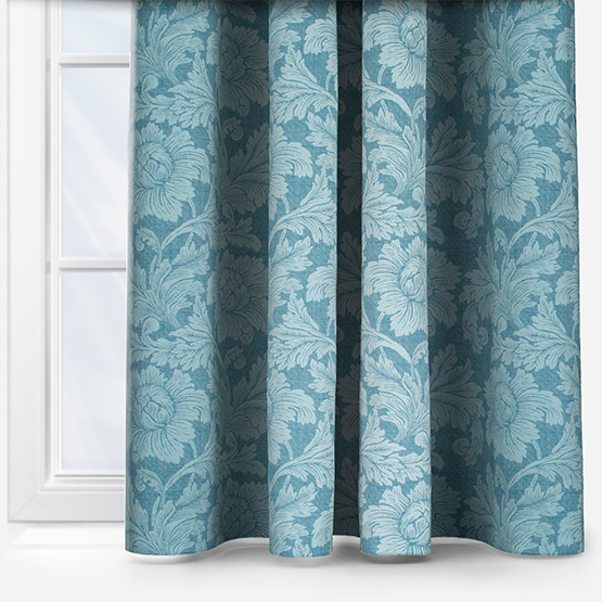 Provence French Blue Curtain | Blinds Direct