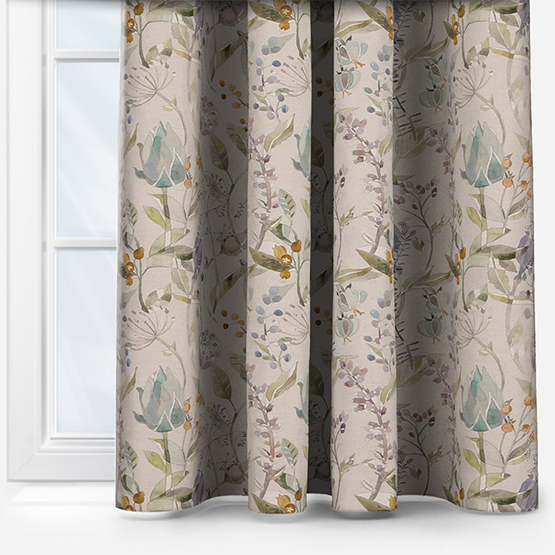 Voyage Kelston Capri Linen Curtain | Blinds Direct