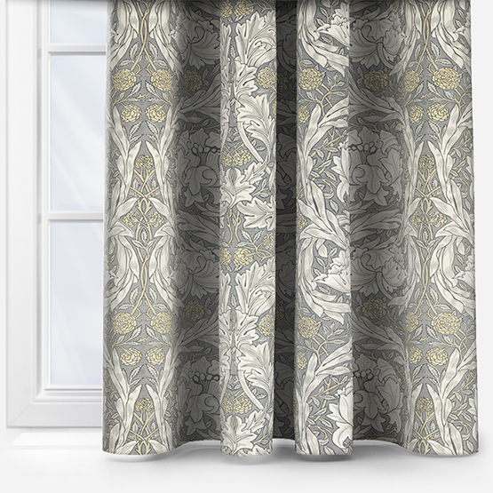 William Morris At Home African Marigold Velvet Limestone Curtain ...