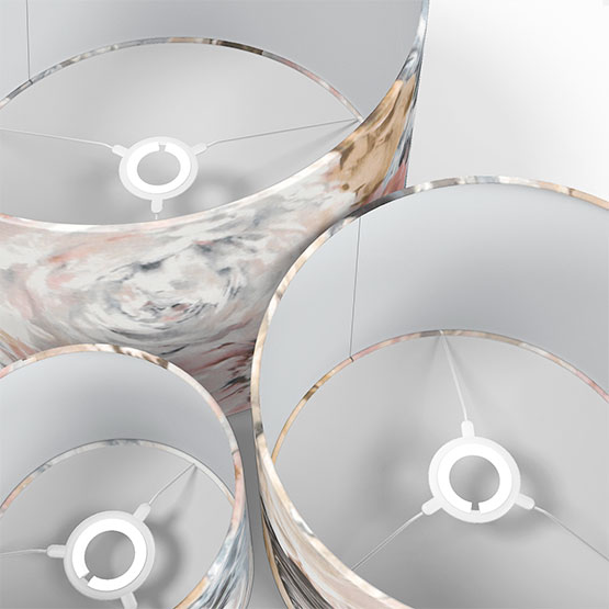 Reflection Charcoal Lamp Shade | Blinds Direct