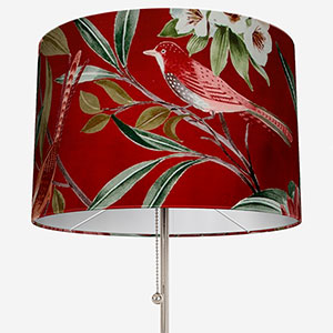 Shangri La Rosso Easy Fit Lamp Shade | Blinds Direct