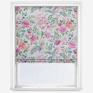 Florence Fuchsia Roman Blind | Blinds Direct