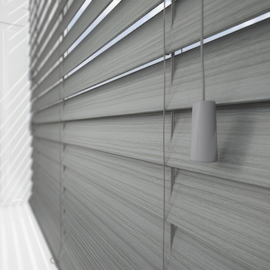 Grey Wooden Blinds | Made to Measure in UK | Blinds Direct