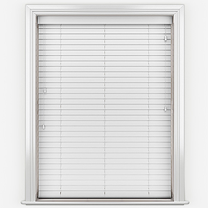 Aspect Ultra White Wooden Venetian Blinds | Wooden Blinds Direct