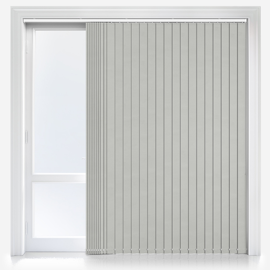 AquaLuxe Grey Vertical Blind | Blinds Direct