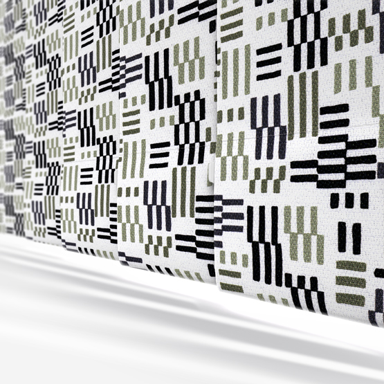 Pinto Mono Vertical Blind Replacement Slats | Blinds Direct