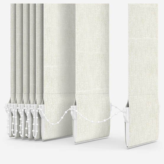 Ribbons ASC White Vertical Blind Replacement Slats | Blinds Direct
