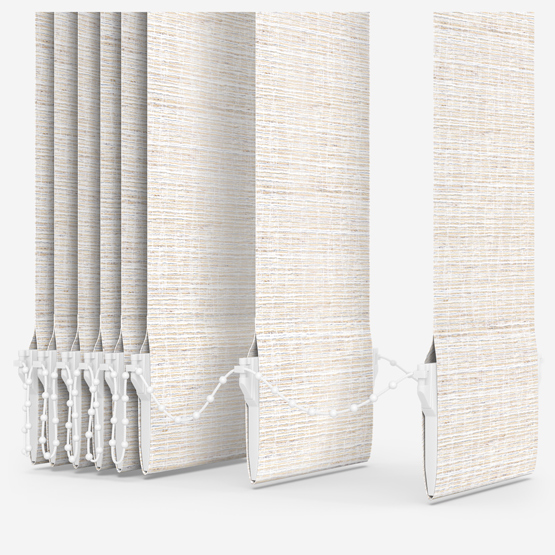 Ronda Bone Vertical Blind Replacement Slats | Blinds Direct