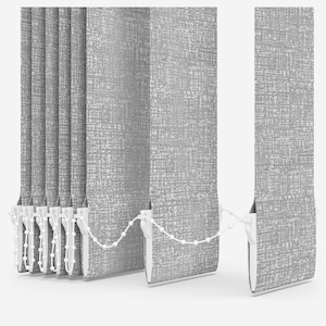Elegance Silver Vertical Replacement Slats | Vertical Blinds Direct
