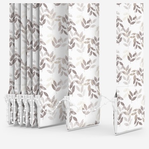 Maggie Natural Vertical Replacement Slats | Vertical Blinds Direct