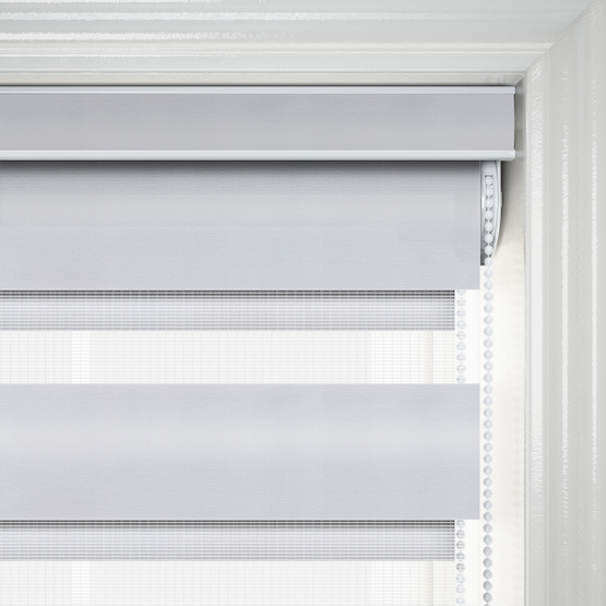 Andorra Chrome Day and Night Blind | Blinds Direct