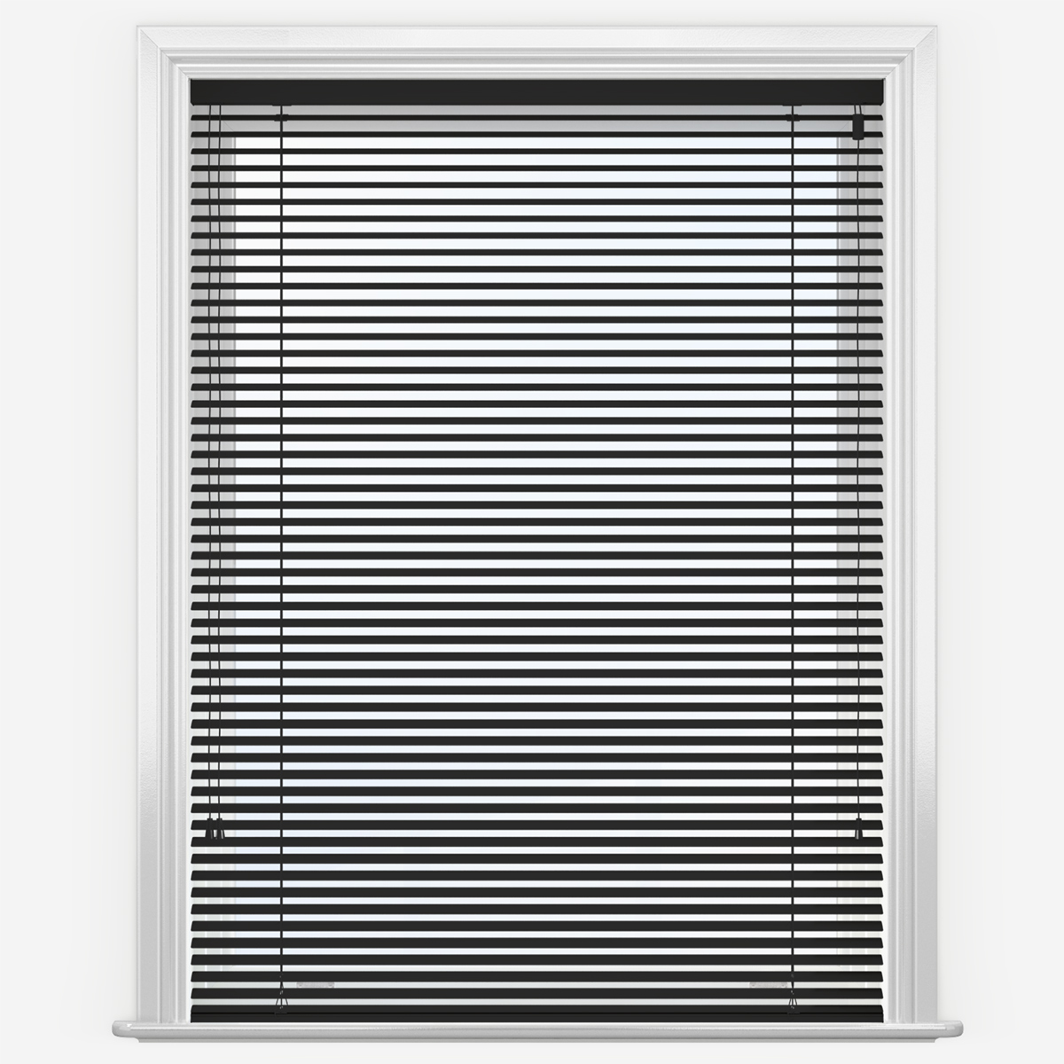 Verta Black Aluminium Venetian Blind | Blinds Direct