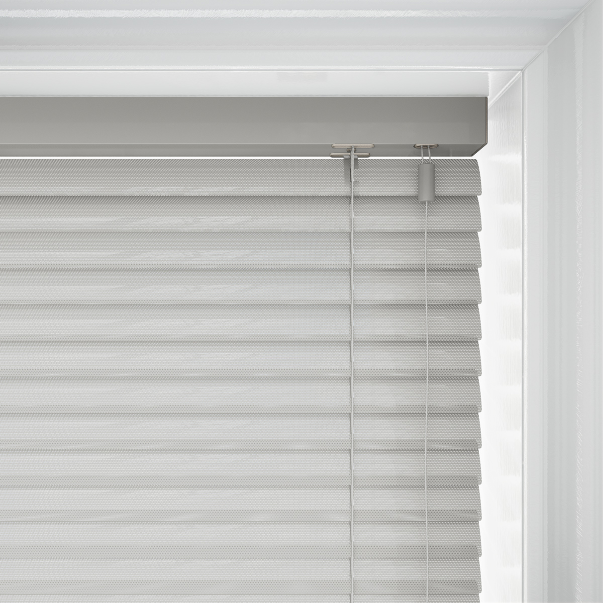 Verta Perforated Granite Aluminium Venetian Blind | Blinds Direct