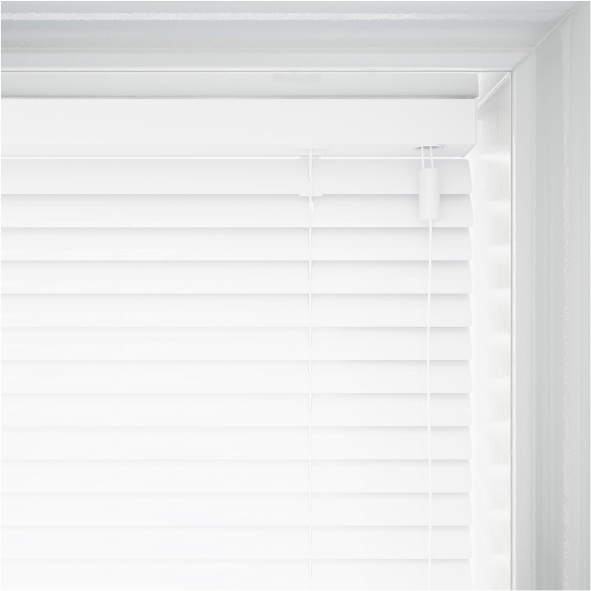 Verta White Aluminium Venetian Blind | Blinds Direct