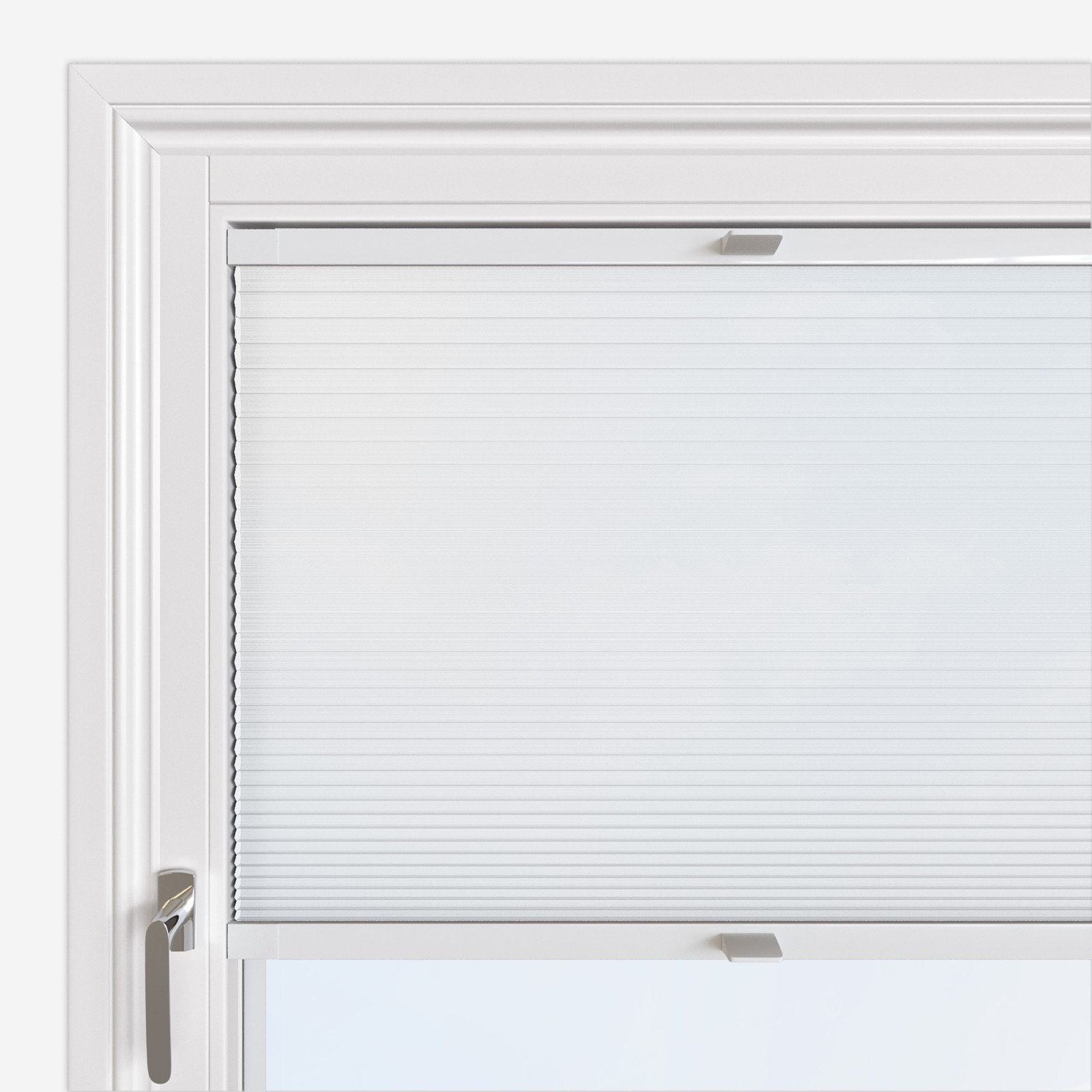 SheeroCell Voile White Easy Click Honeycomb Blind | Blinds Direct