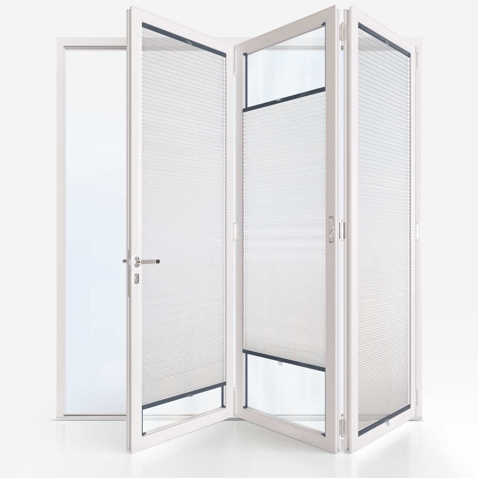 SheeroCell Voile White Easy Click Honeycomb Blind | Blinds Direct